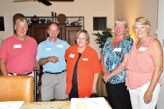 Rick Witham, Hugh and Linda Parker, Lisa Witham and Nancy Swenson ...