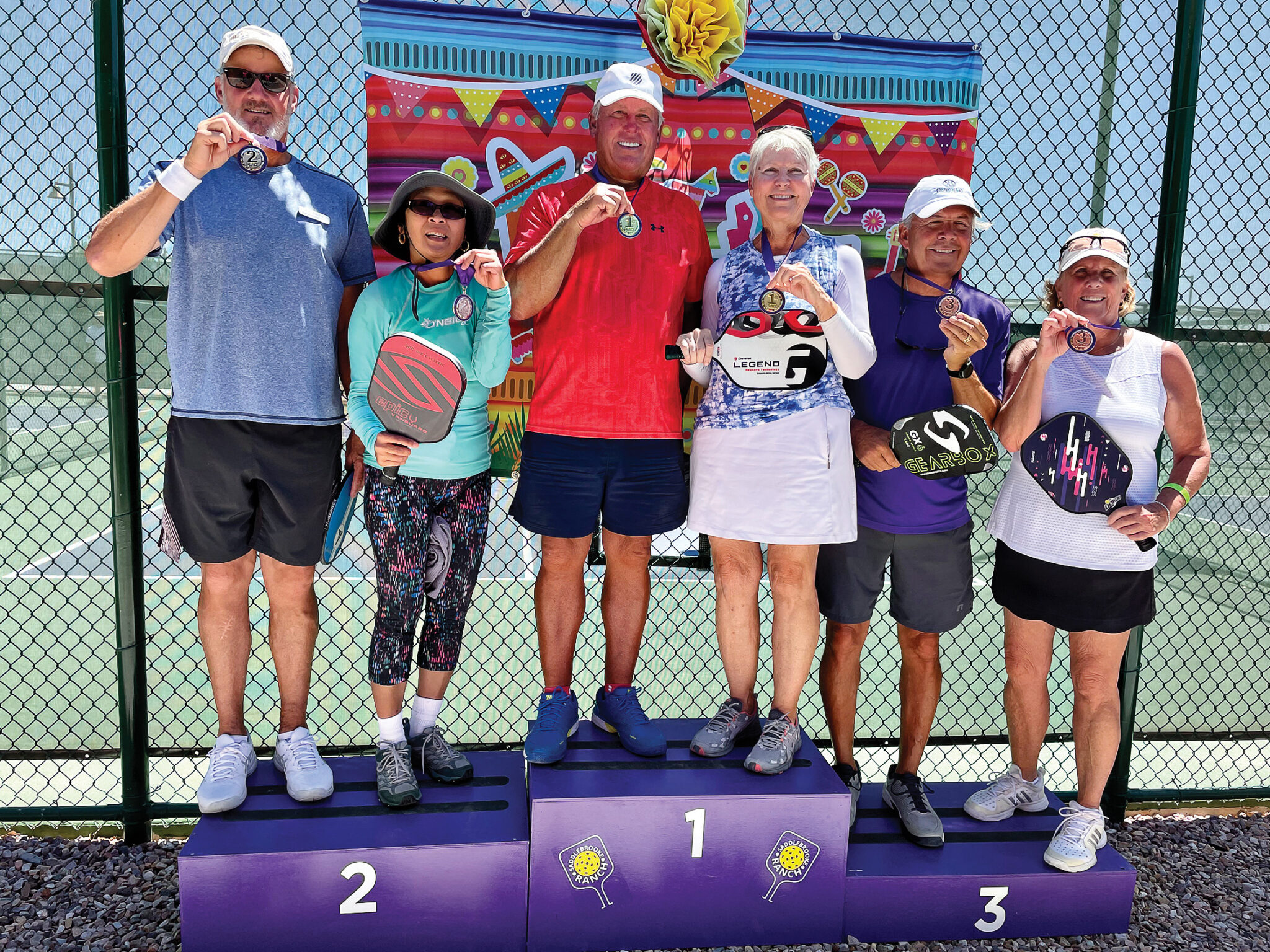 (Pool 1) Gold: Pat Hawkins and Susan Schuster Silver: Ron Green and ...