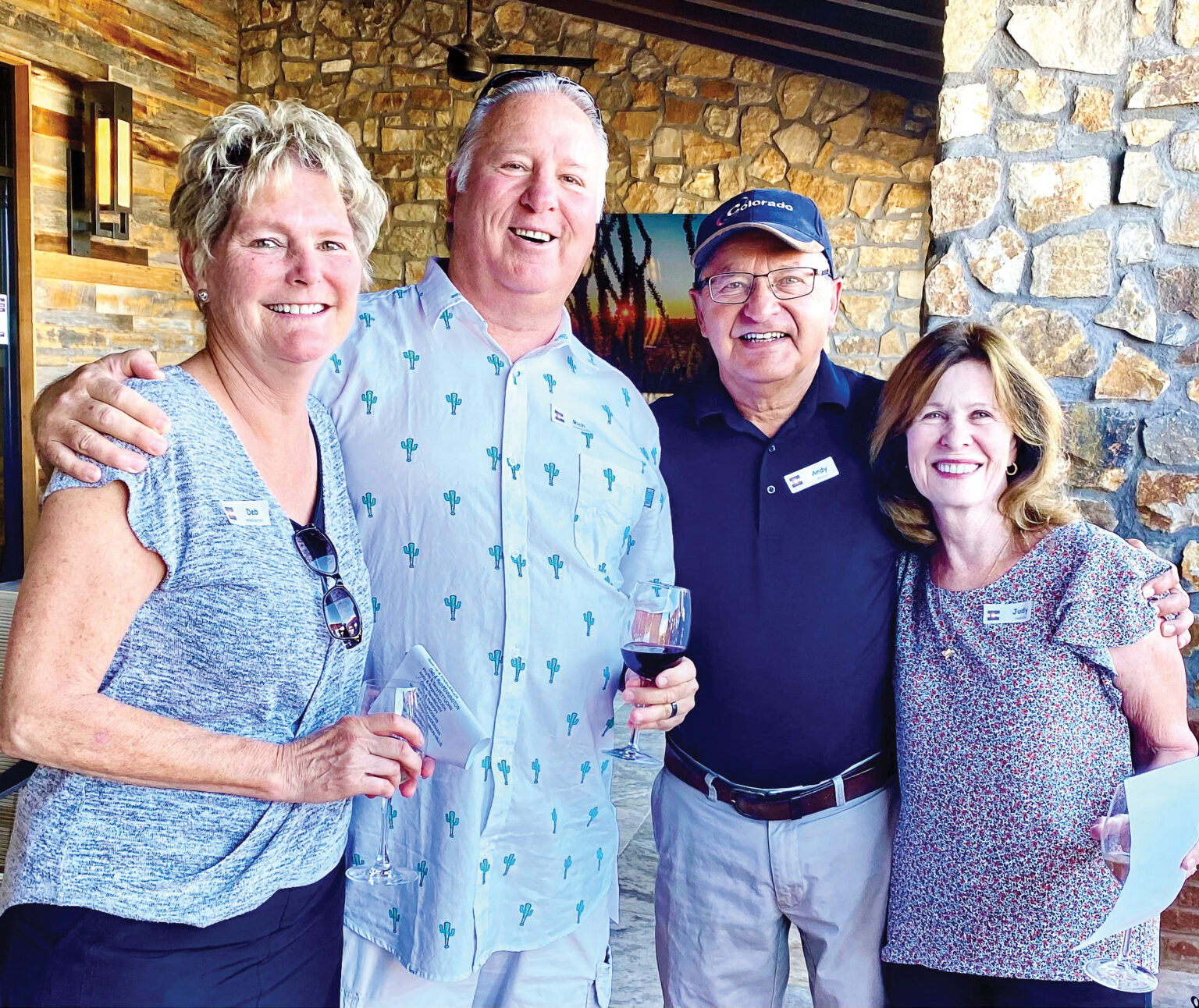 Deb and Rick Pennington with Andy and Judy Abadia – SaddleBrooke Ranch ...