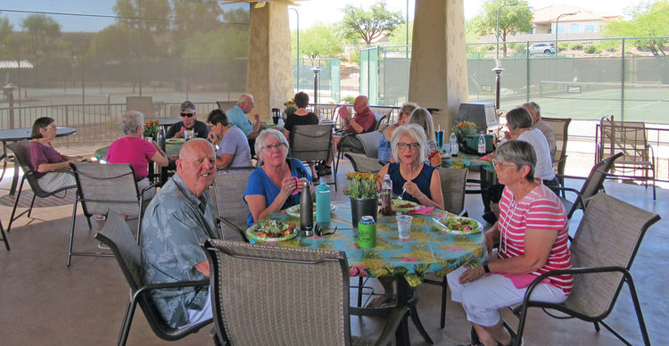 SBCO Board Reunites with Pizza Party – SaddleBrooke Ranch Roundup